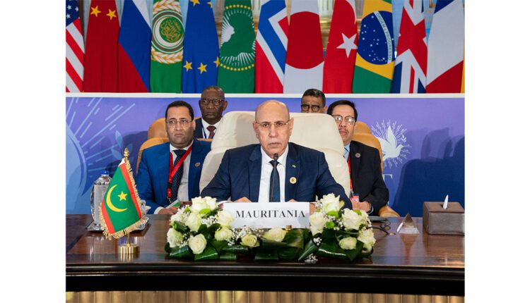 President of Republic Before Cairo Peace Summit: “I Hope That This ...