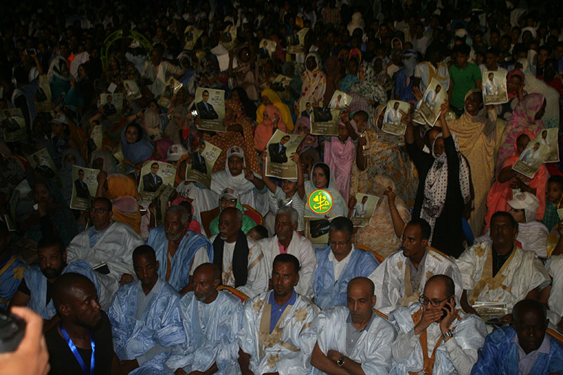 Le parti ‘’Nida Al-Watane’’ organise un meeting électoral dans la ...