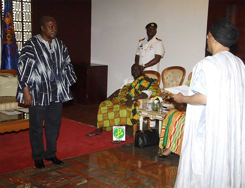 Présentation des lettres de créance de l’ambassadeur de Mauritanie au Ghana – Agence ...