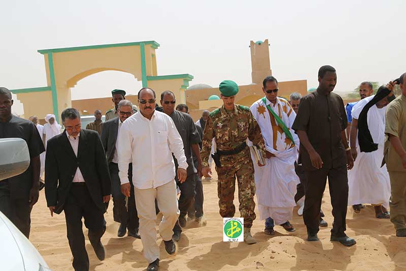 Le Président de la République inaugure la nouvelle mosquée de Monguel ...