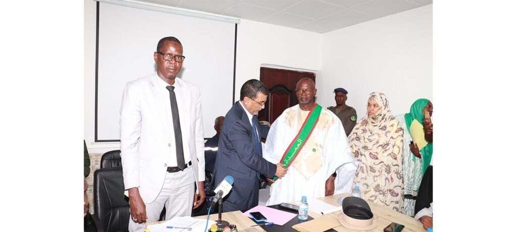 Nouakchott Ouest : Investiture du maire de la commune de Sebkha ...