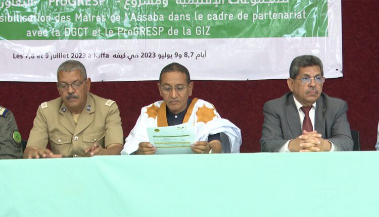 Kiffa : Organisation d’un atelier de sensibilisation des maires des ...