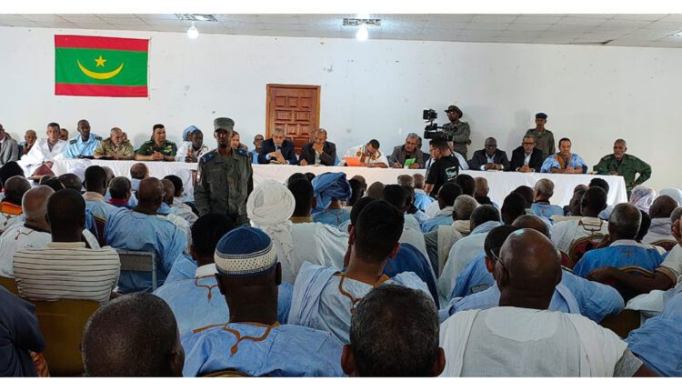 Le wali du Hodh Chargui préside une réunion de sensibilisation sur l ...