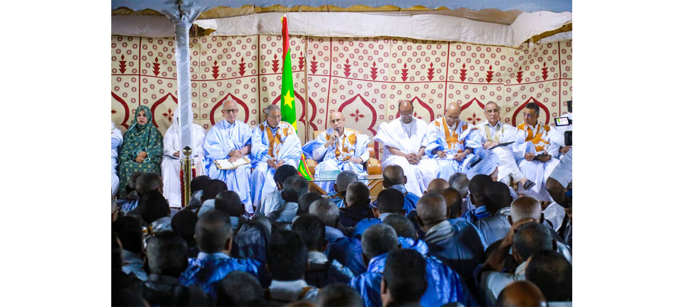 Lors de sa visite au Hodh Chargui, le Président de la République ...